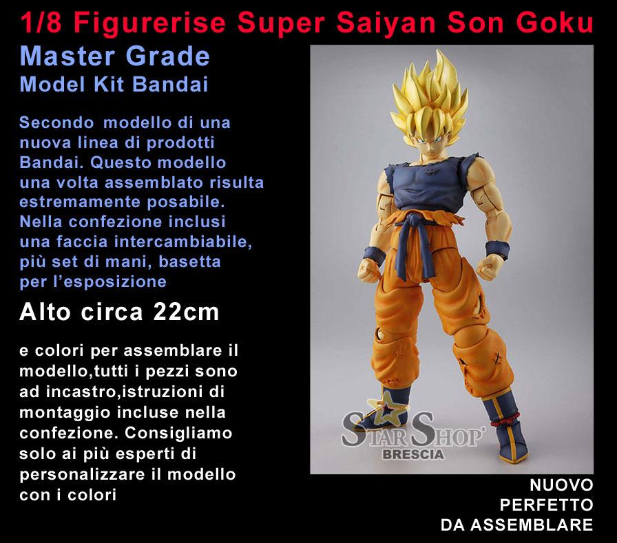 Dragon Ball 1 8 Figurerise Son Goku Super Saiyan Master Grade Model