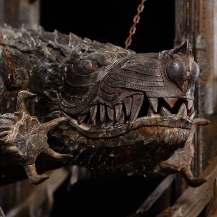 LORD OF THE RINGS - Grond Environment 1/92 Replica Lord of The Rings Weta LORD OF THE RINGS - Grond Environment 1/92 Replica Lord of The Rings Weta